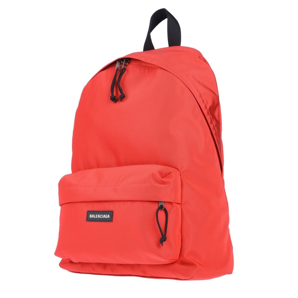Balenciaga Red Nylon Explorer Backpack - Gem